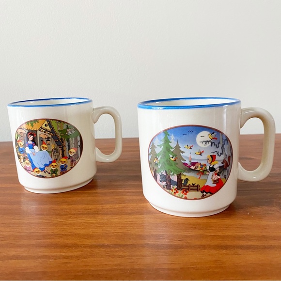 Vintage | Dining | Vintage Germany Schramberg Fairy Tale Coffee Mug Set ...